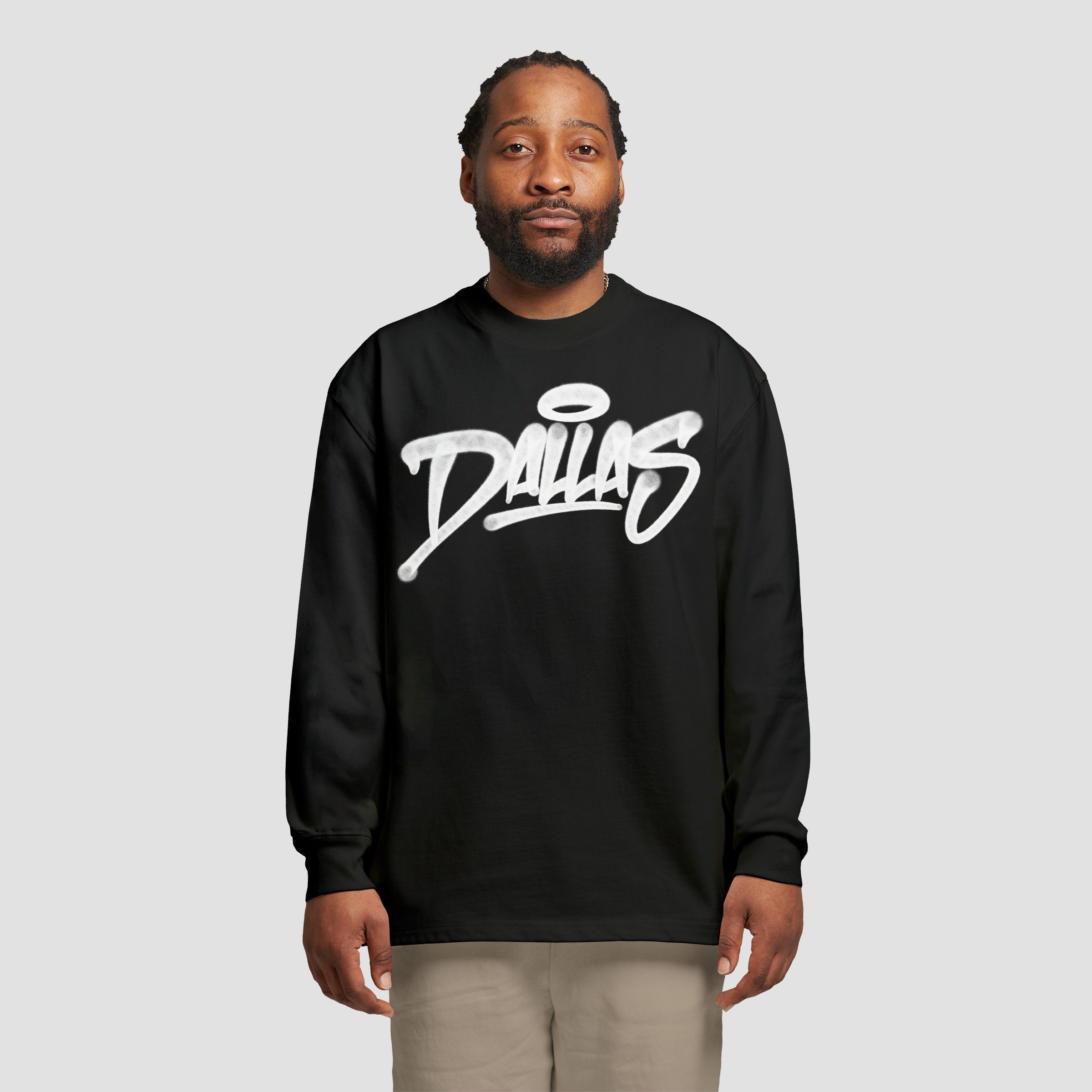 Dallas Graffiti T-shirt Urban Street Art Tee Cool Dallas City Fans ...