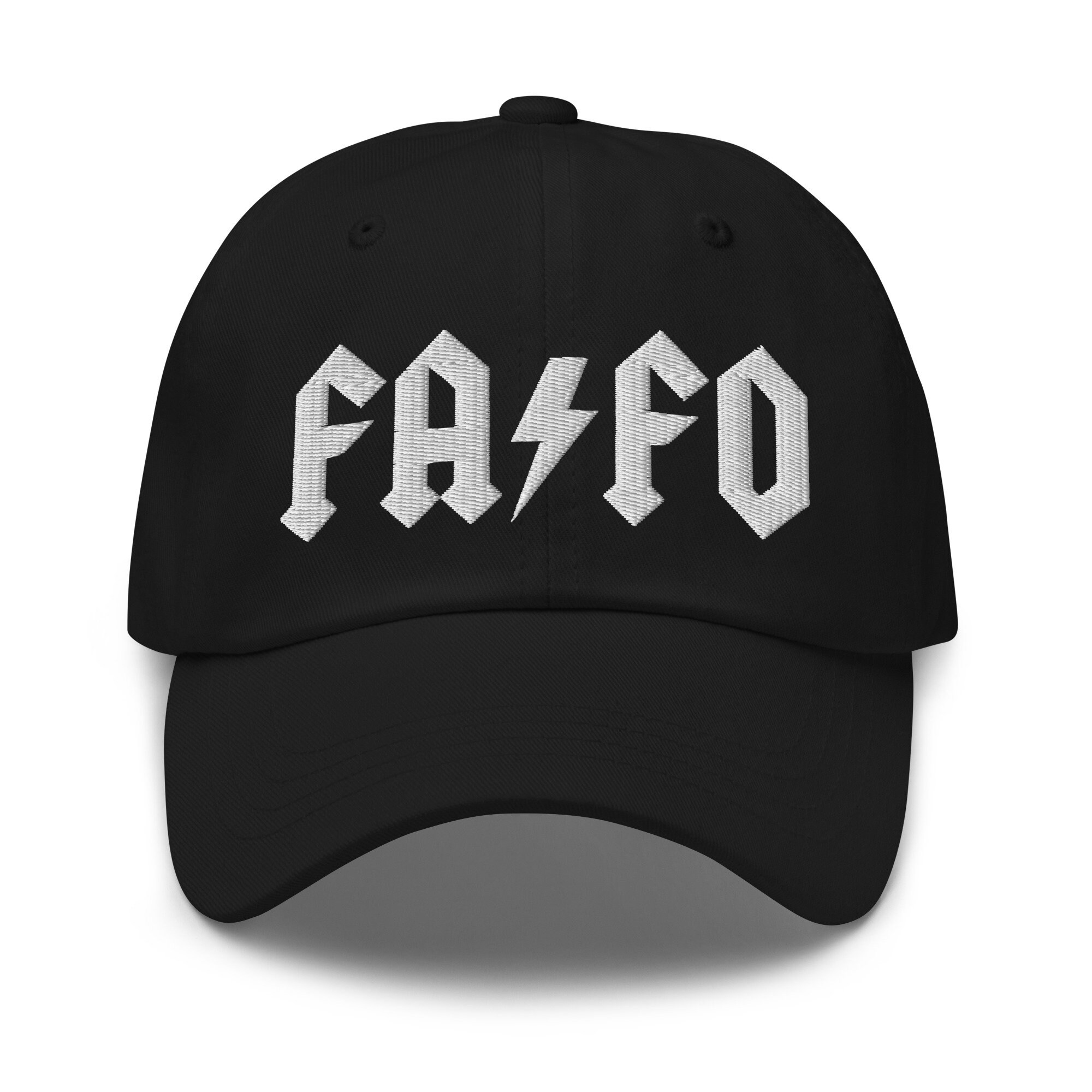 FAFO Dad Hat Low Profile, Curved Visor, Cap, Strapback, F Around and ...