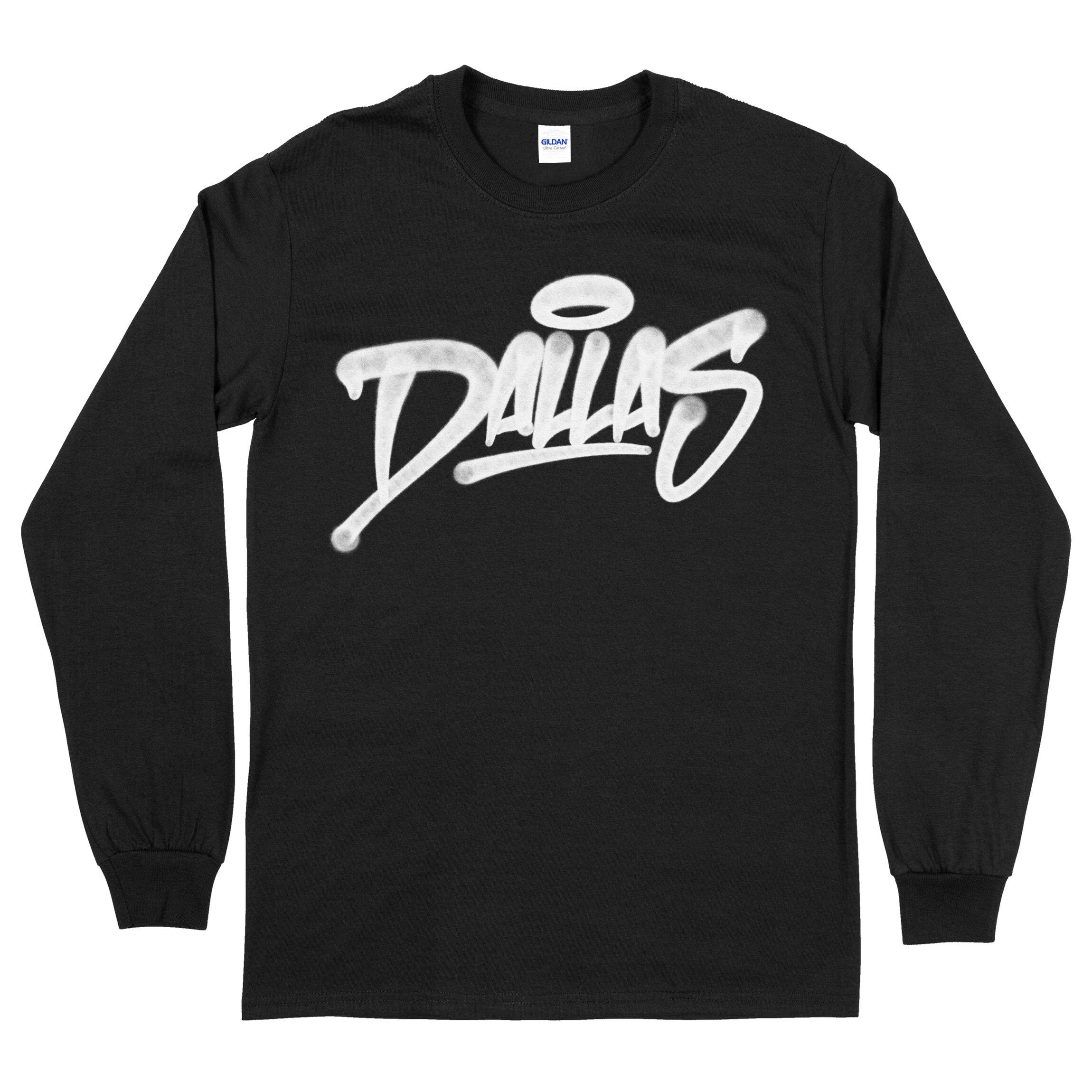 Dallas Graffiti T-shirt Urban Street Art Tee Cool Dallas City Fans ...