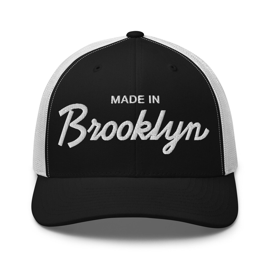 Brooklyn Trucker Hat | Retro Brooklyn Cap | City Pride Hat NYC | Unisex ...