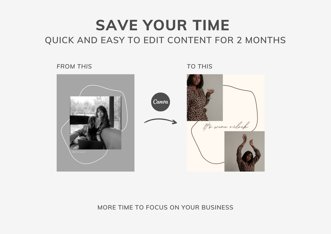 Influencer Instagram Story Templates Engagement Instagram - Etsy