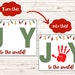 Handprint Art, Christmas Handprint Art, Holiday Craft, Handprint Craft ...