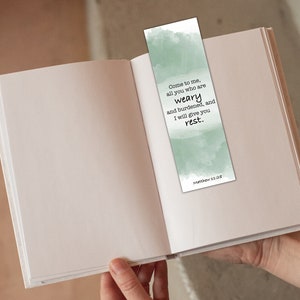 Printable Bookmarks, Bookmark Download, Bible Verse Bookmark Printables ...