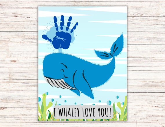 Handprint Art Handprint Craft Printable Handprint Art Sea - Etsy
