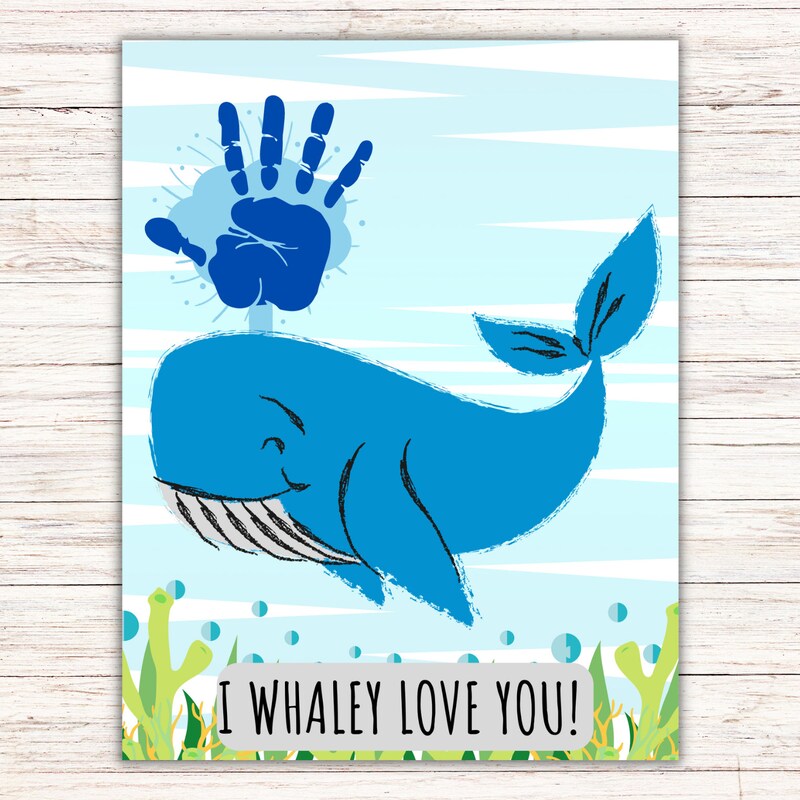 Sea Animal Handprint - Etsy