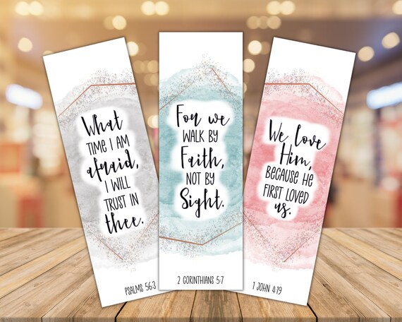 KJV Printable Bookmarks Printable Bookmarks King James - Etsy