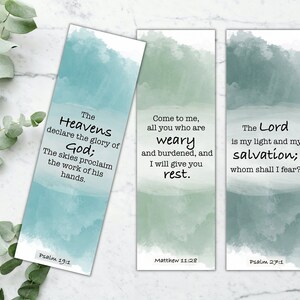 Printable Bookmarks, Bookmark Download, Bible Verse Bookmark Printables ...
