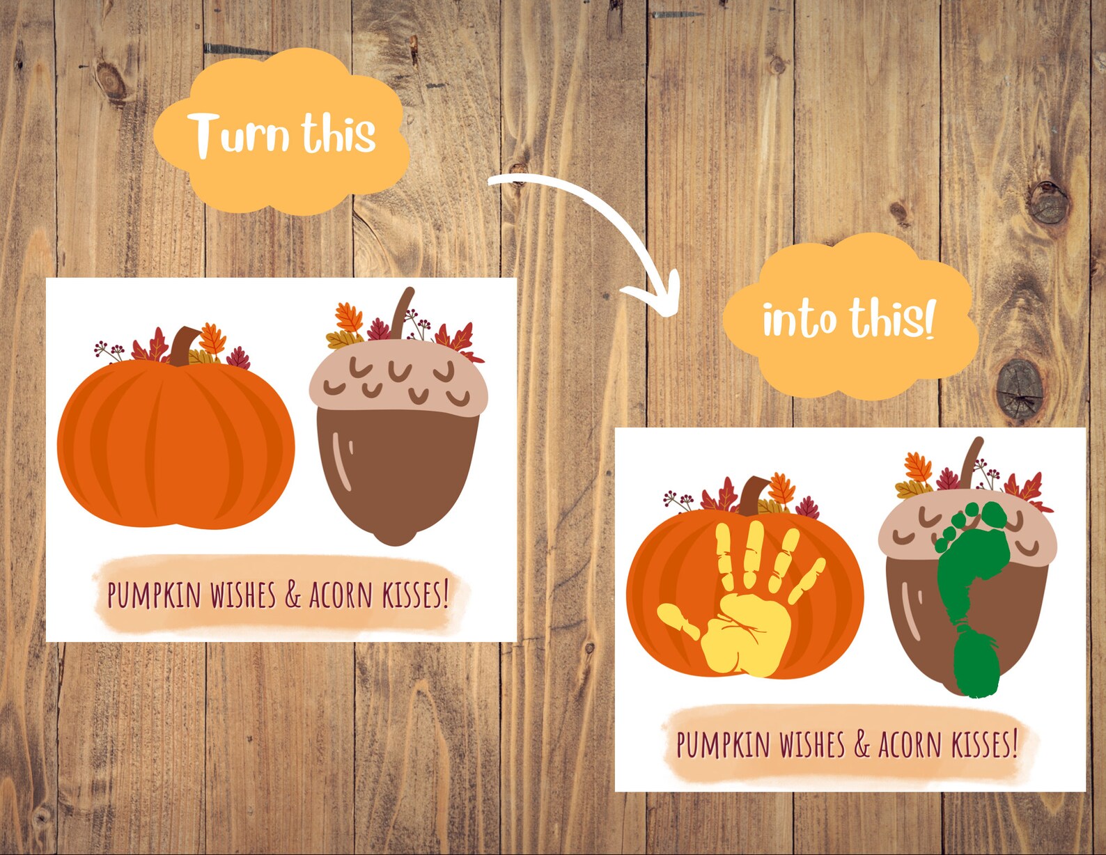 Bundle Handprint Art Handprint Craft Bundle Printable - Etsy