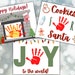 Handprint Art, Christmas Handprint Art, Holiday Craft, Handprint Craft ...