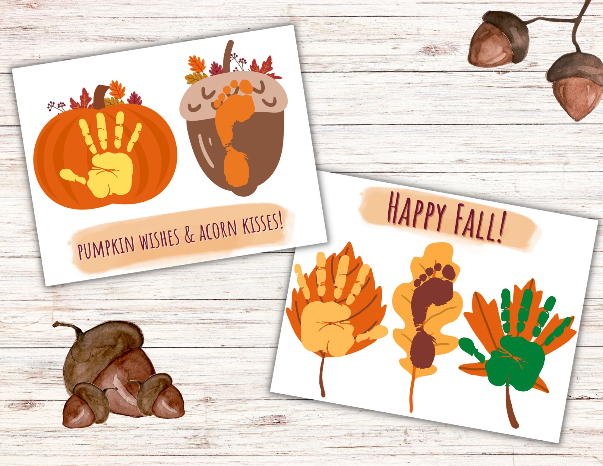 Bundle Handprint Art, Handprint Craft Bundle, Printable Handprint Art ...