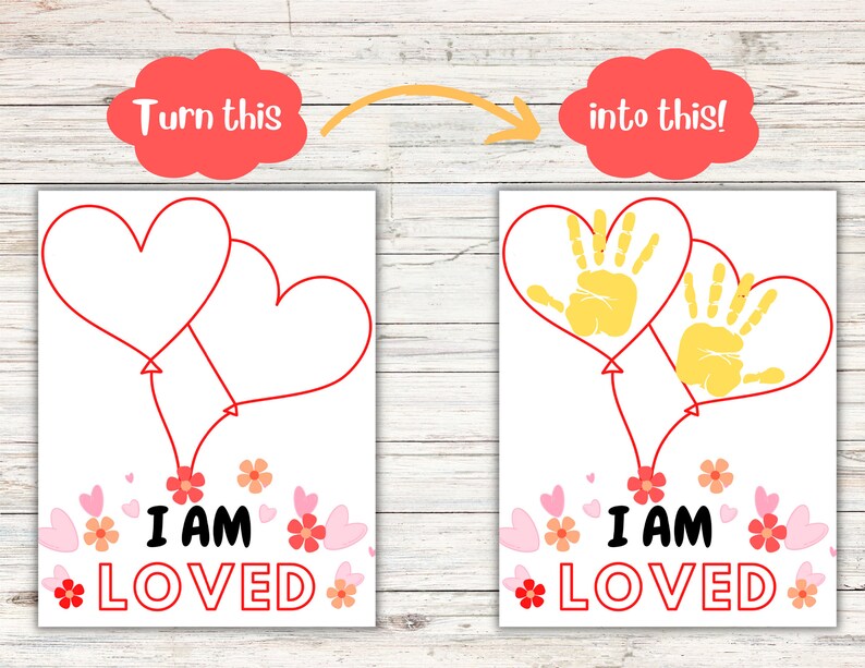 Bundle Handprint Art, Handprint Craft Bundle, Printable Handprint Art ...