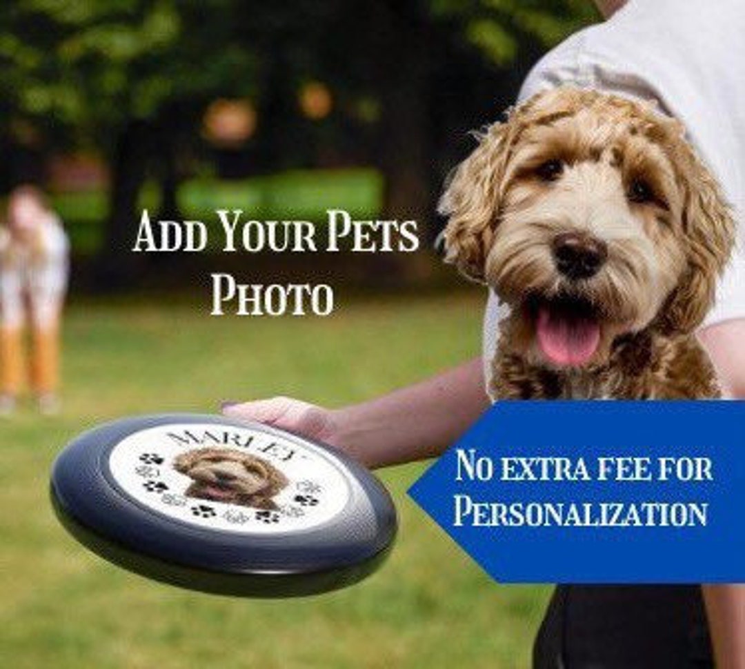 Personalized Pet Photo Frisbee | Customized Dog Frisbee | Personalized ...