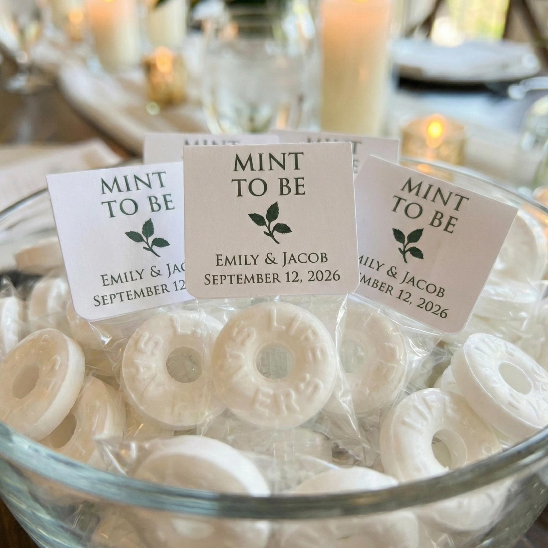 Mint to Be Wedding Favors - Personalized Life Savers® Mints With Custom ...
