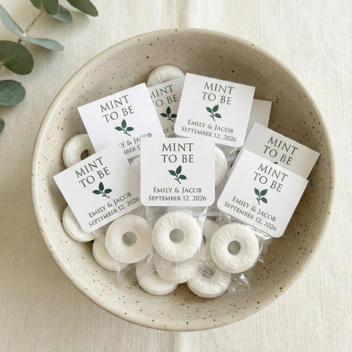 Mint to Be Wedding Favors - Personalized Life Savers® Mints With Custom ...