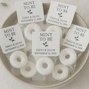 Mint to Be Wedding Favors - Personalized Life Savers® Mints With Custom ...