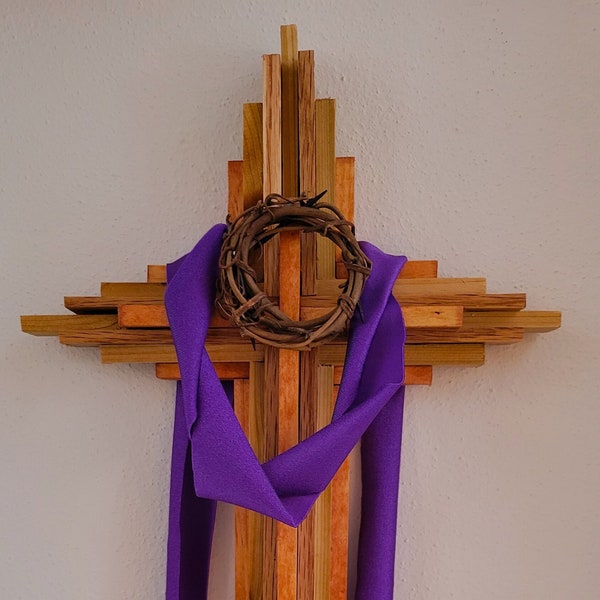 Draped Cross - Etsy