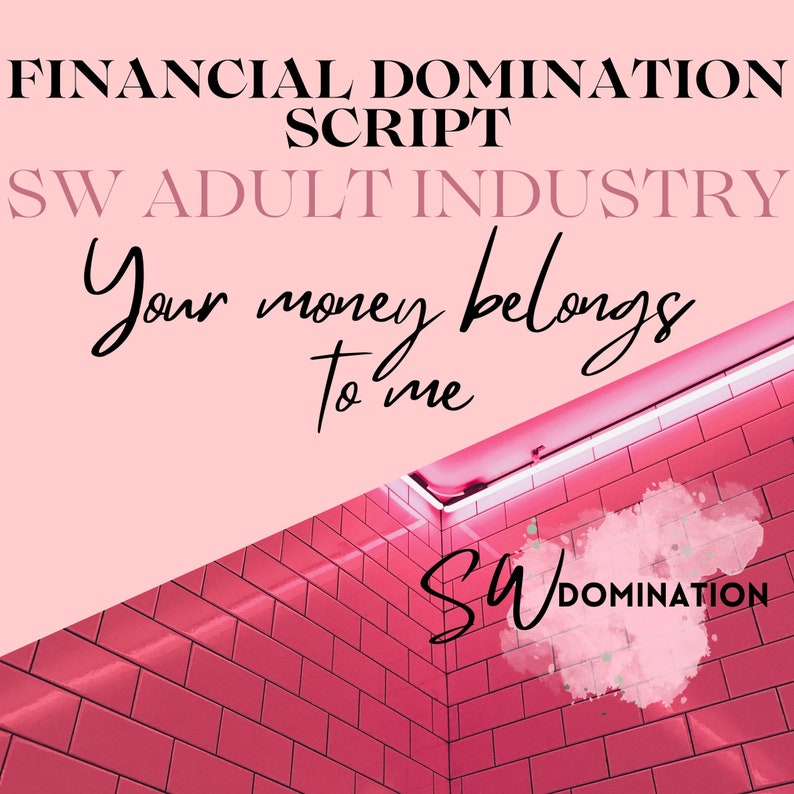Findom Financial Domination Clip Script Money Fetish Adult - Etsy