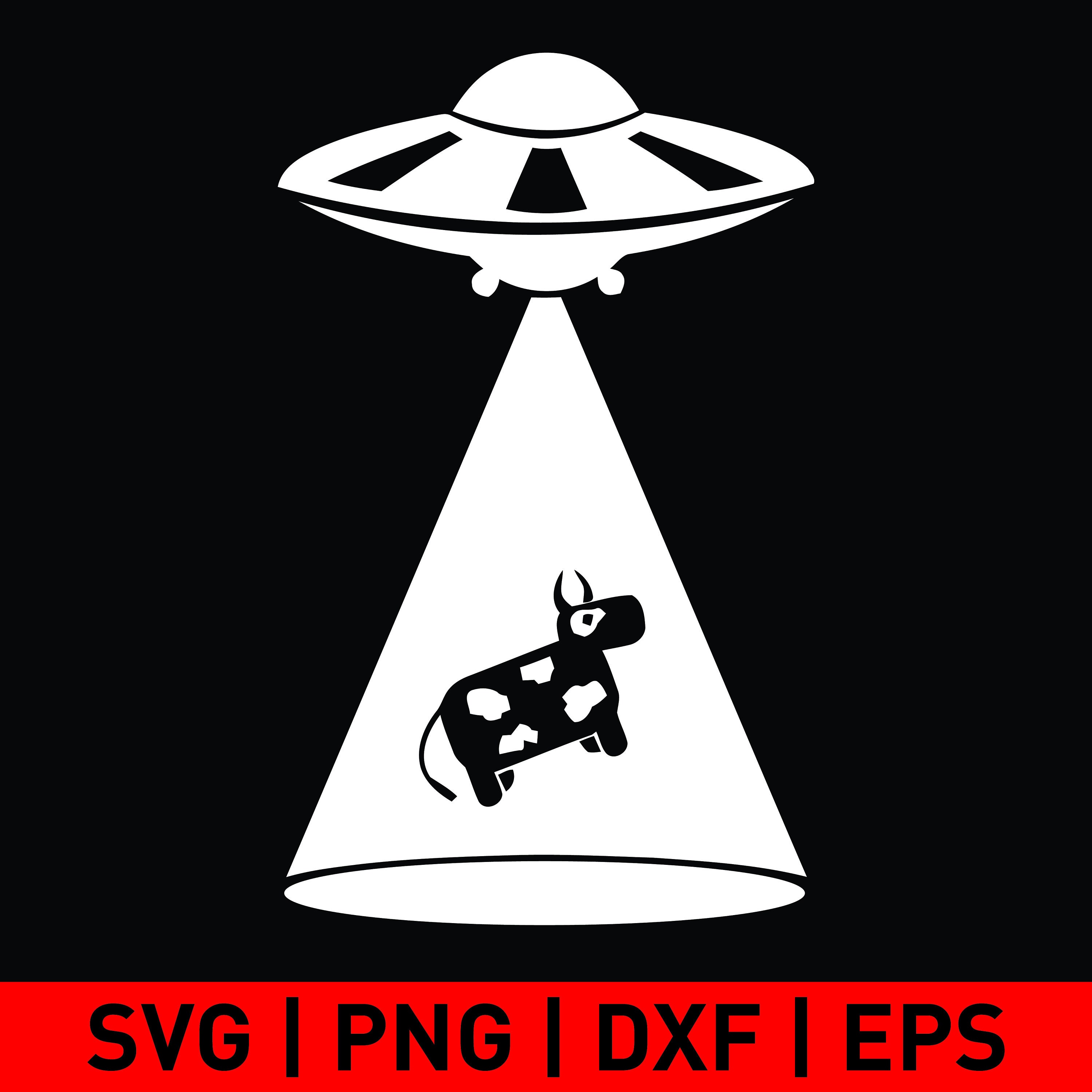 Alien Abduction Pack SVG / Ready to Cut Files / Svg, Png, Dxf, Eps ...