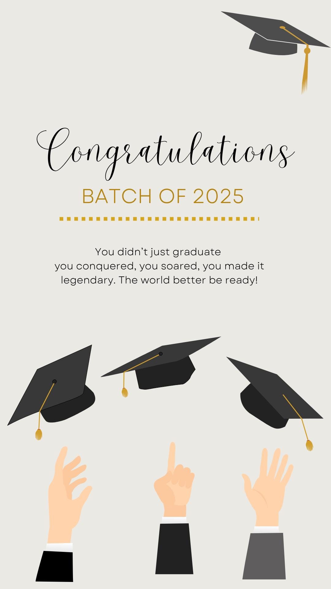 Printable Graduation Card: Class of 2025 Congrats (digital Download) - Etsy