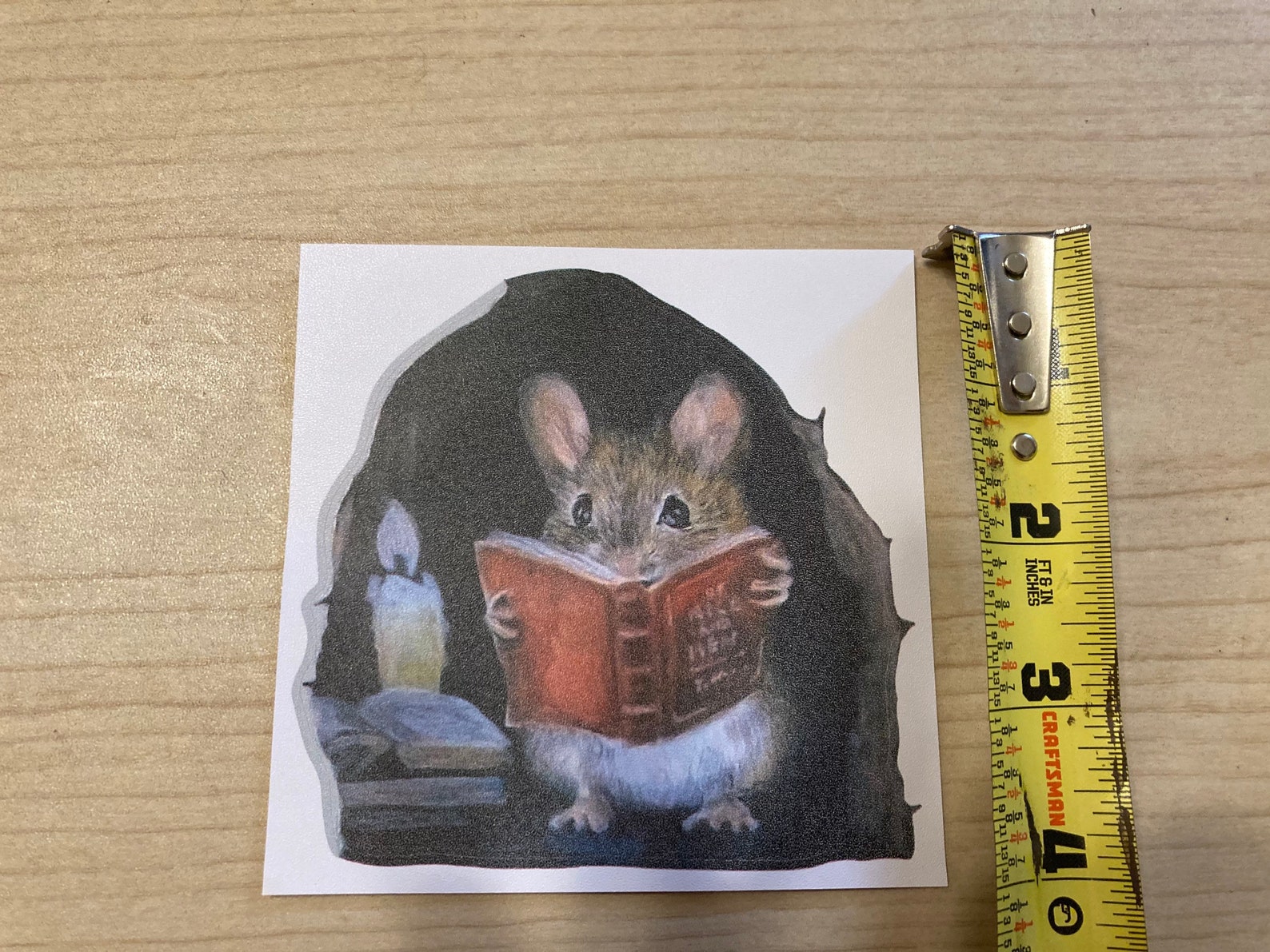 Realistic Mouse Hole Wall Sticker Free Shipping - Etsy