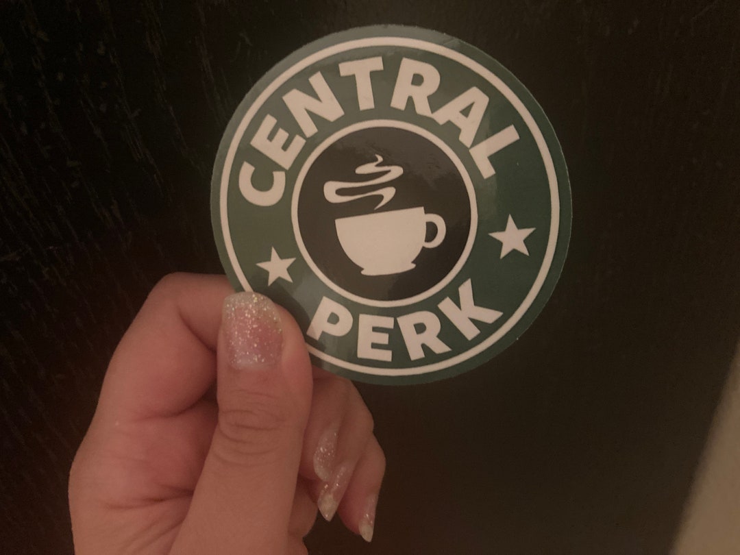 Central Perk Vinyl Sticker - Free Shipping - Etsy