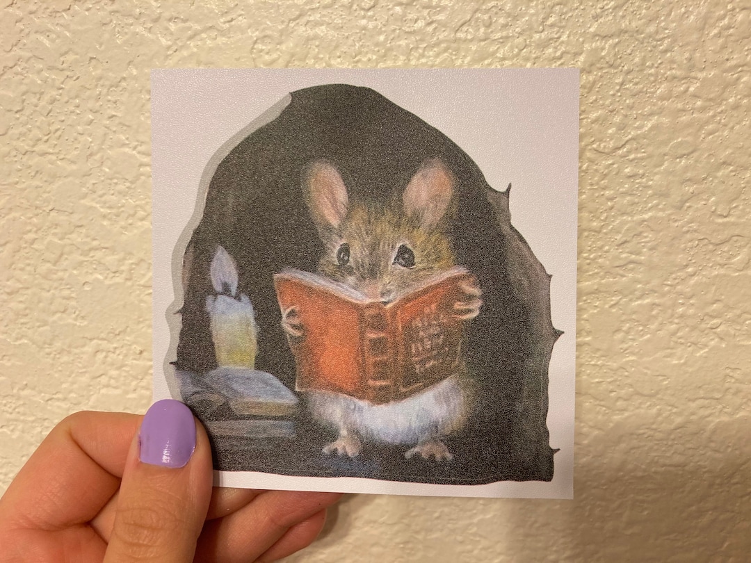 Realistic Mouse Hole Wall Sticker - Free Shipping - Etsy