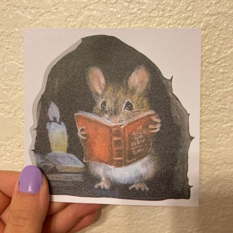 Mouse Hole Sticker - Etsy