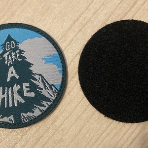 2.5 Velcro go Take A Hike Patch Free Shipping - Etsy