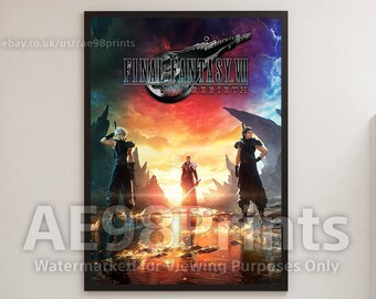Final Fantasy VII Rebirth Poster - Etsy