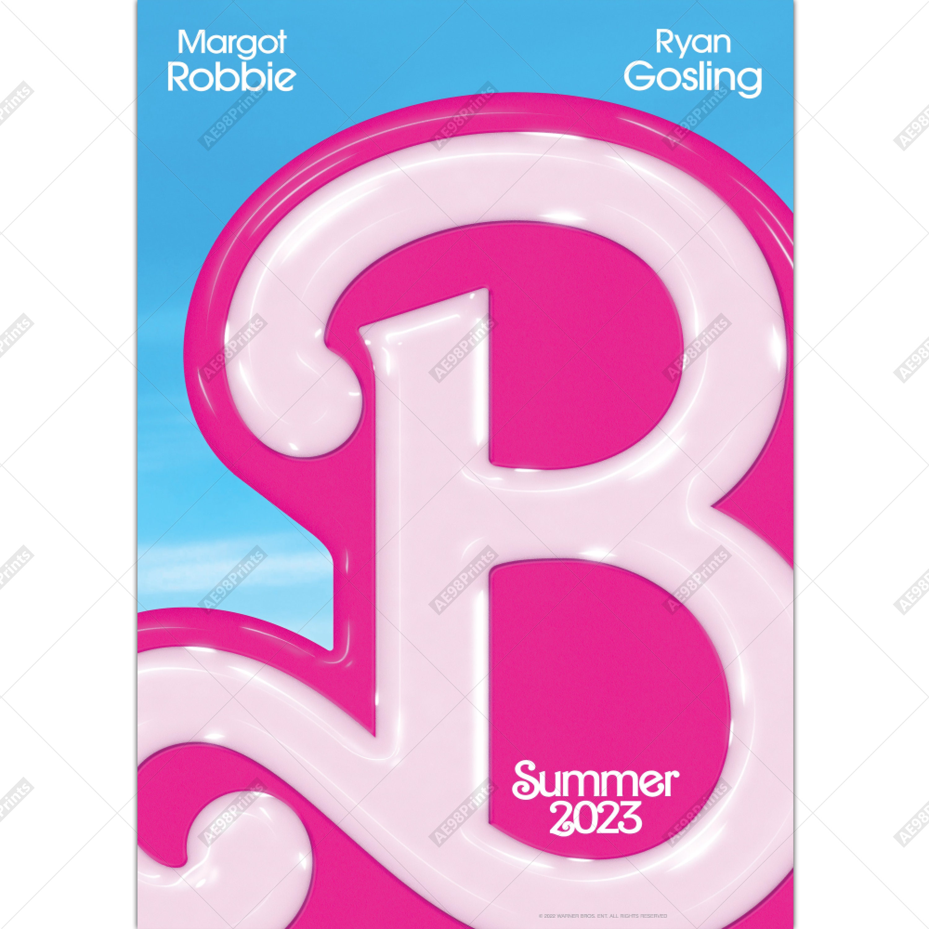 Barbie 2023 Film Movie Posters 9 Options Wall Art Print Room Decor A1