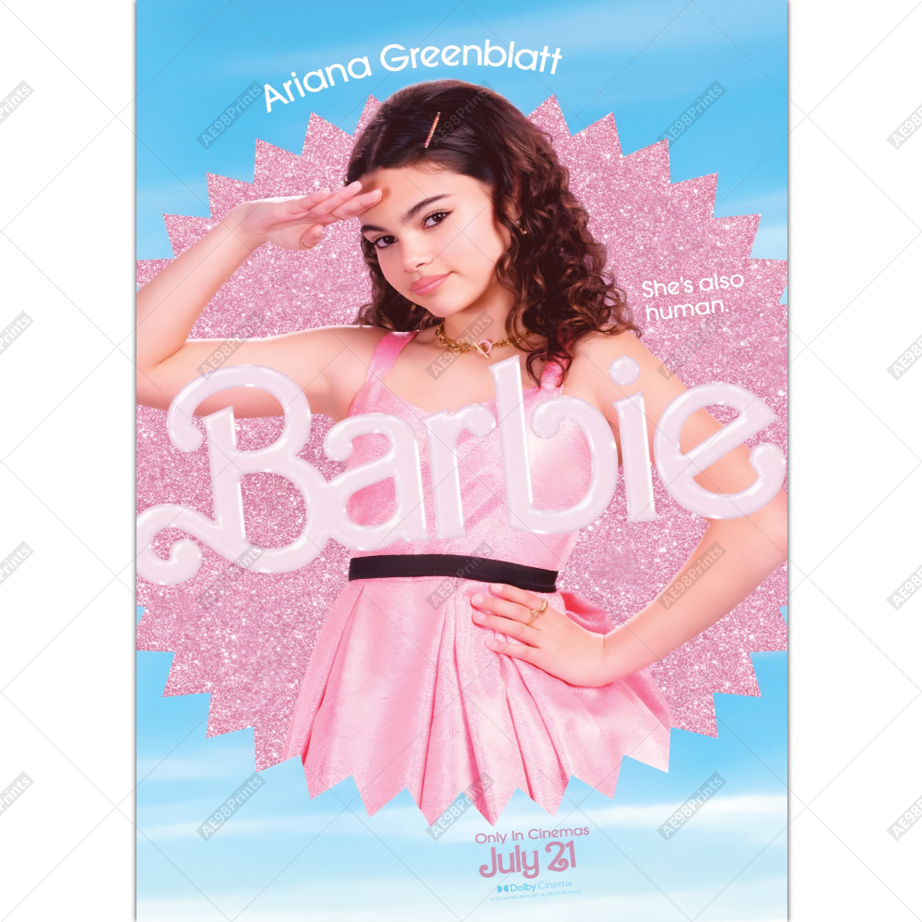 Barbie 2023 Film Movie Posters 9 Options Wall Art Print Room Decor A1