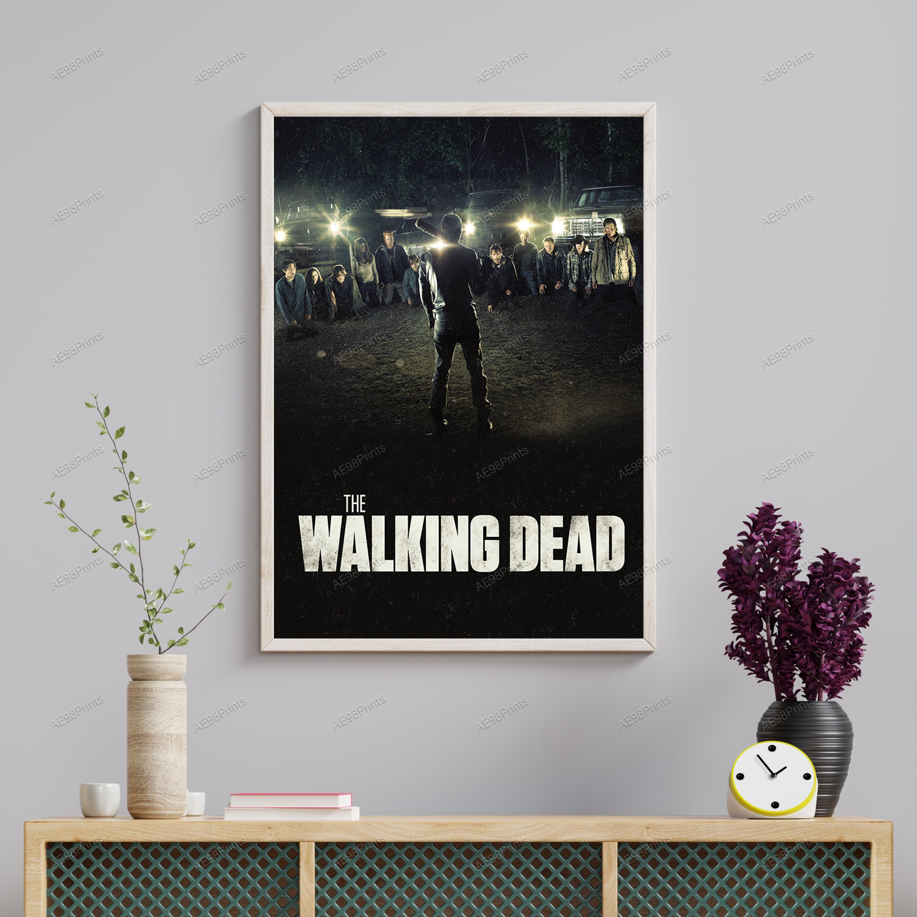 AMC the Walking Dead Posters Seasons Promotional Zombies TV - Etsy