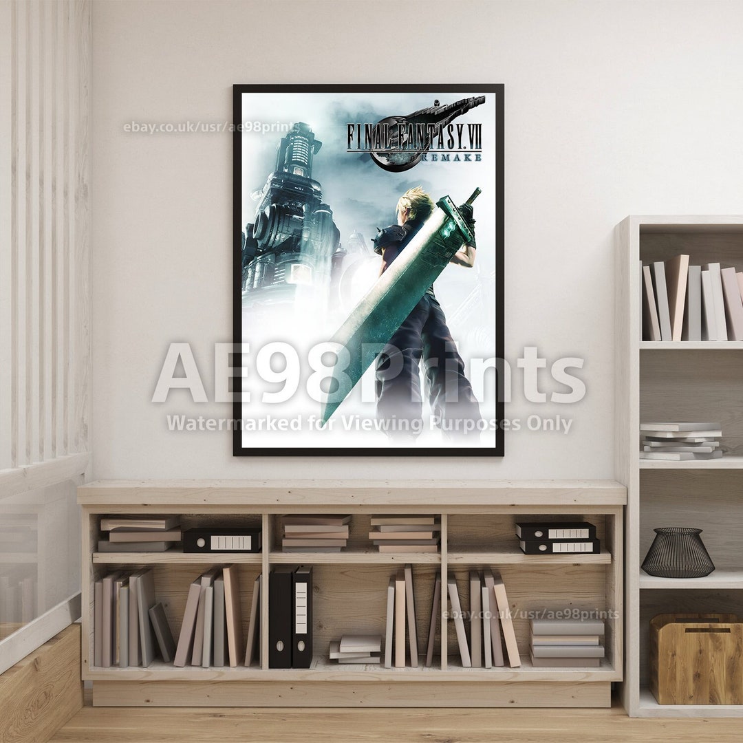 Final Fantasy VII Remake Intergrade Gaming Video Game Poster Wall Art ...