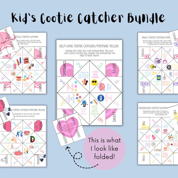 Cootie Catcher - Etsy