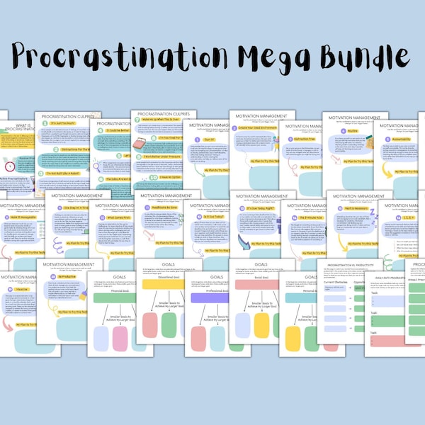 Procrastination - Etsy