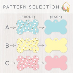 Goose Pet Tag - Customizable Dog ID With Cute Geese Theme ...