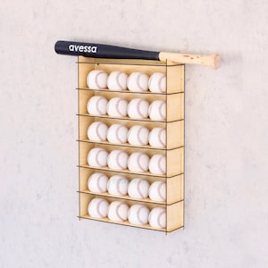 Baseball Holder Rack ,baseball Cabinet,baseball Display Case Stand ...