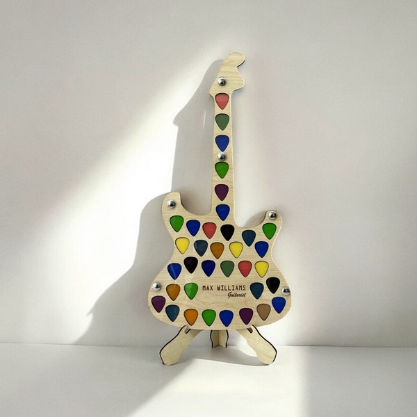 Custom Guitar Pick Frame - Etsy