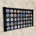 45 Casino Chip Capacity Old Black Display Case,poker Chip Holder ...