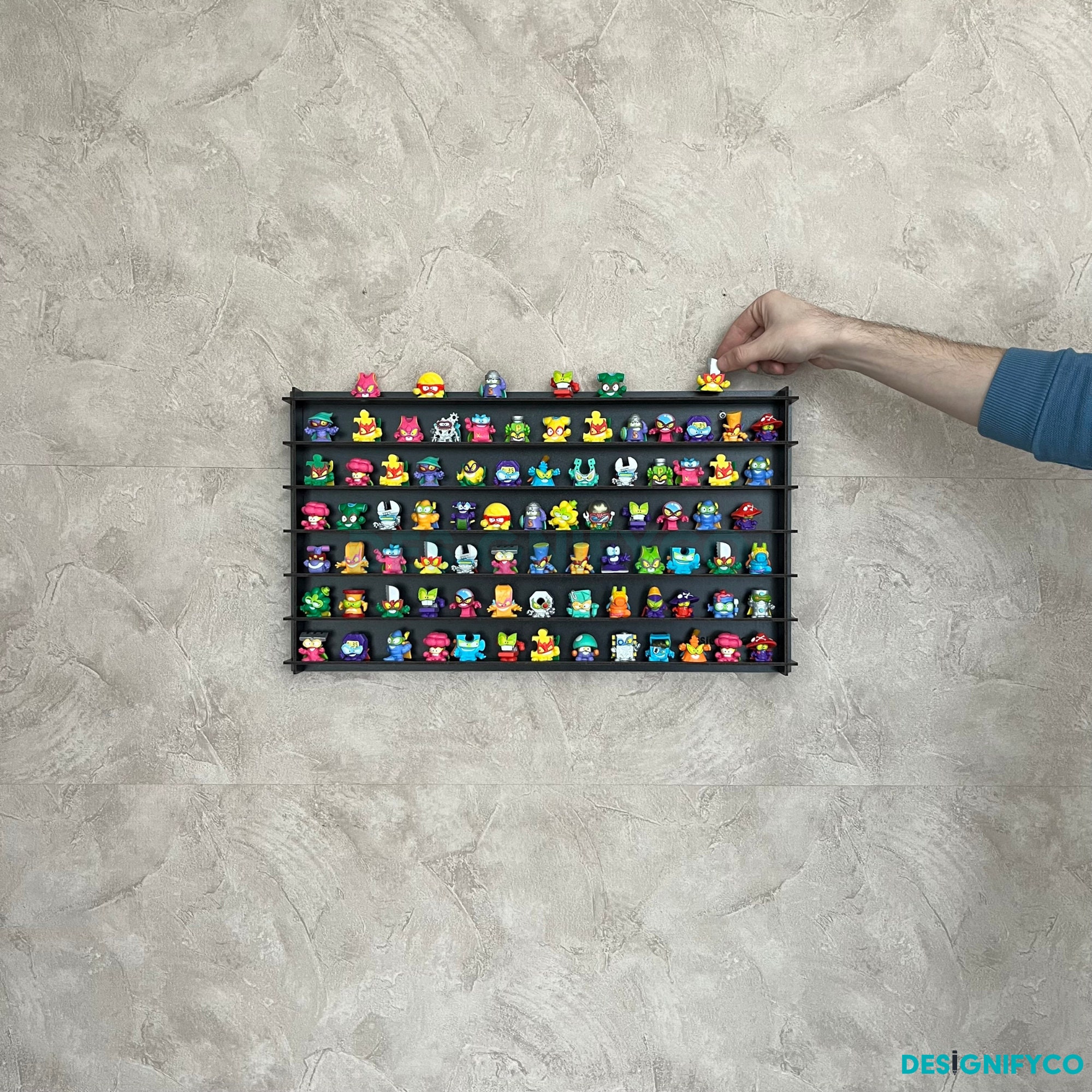 Super Hero Wall Mounted Display Case,super Hero Display Racks,action ...