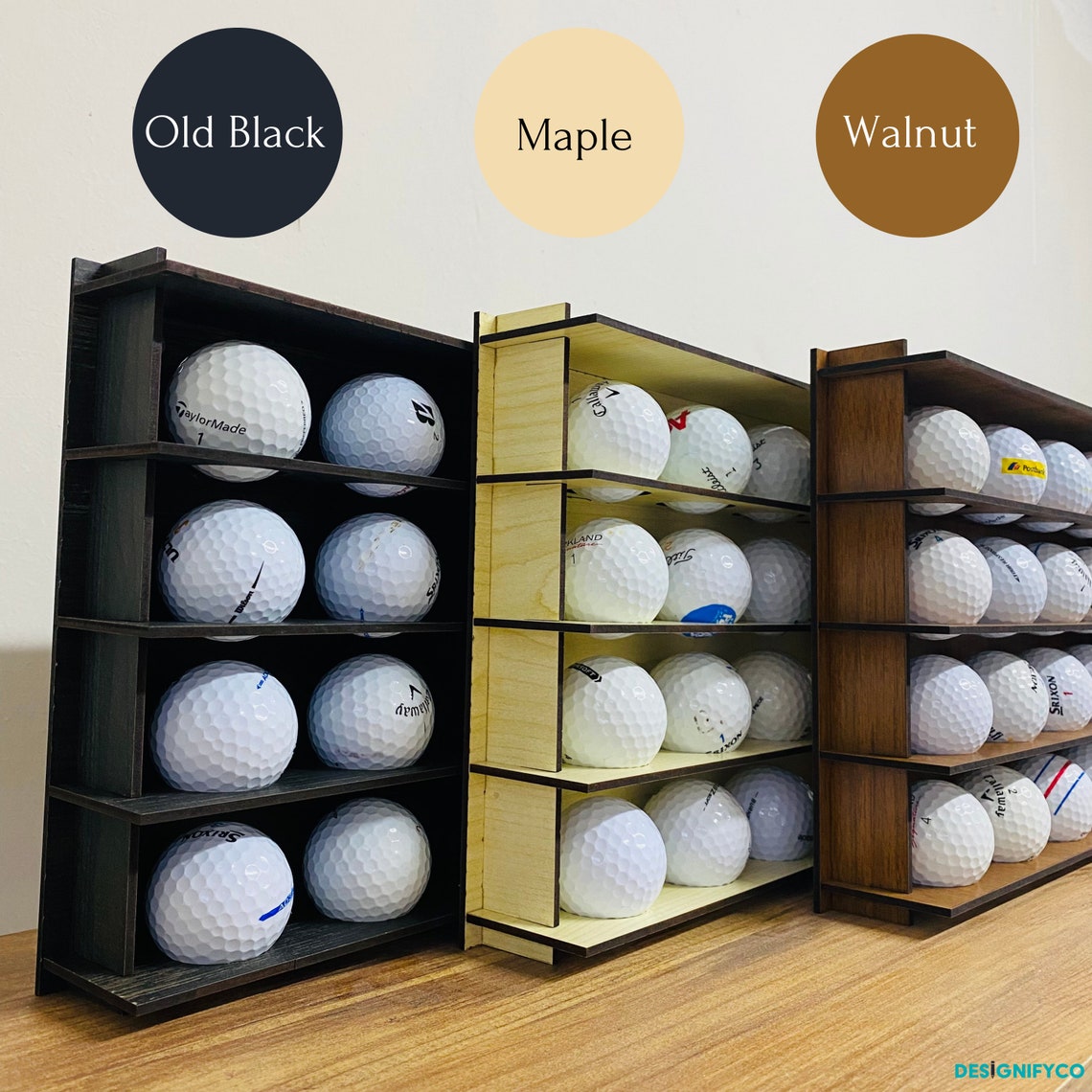 Golf Ball Display Case for 20 Ball Golf Ball Holder Golf - Etsy