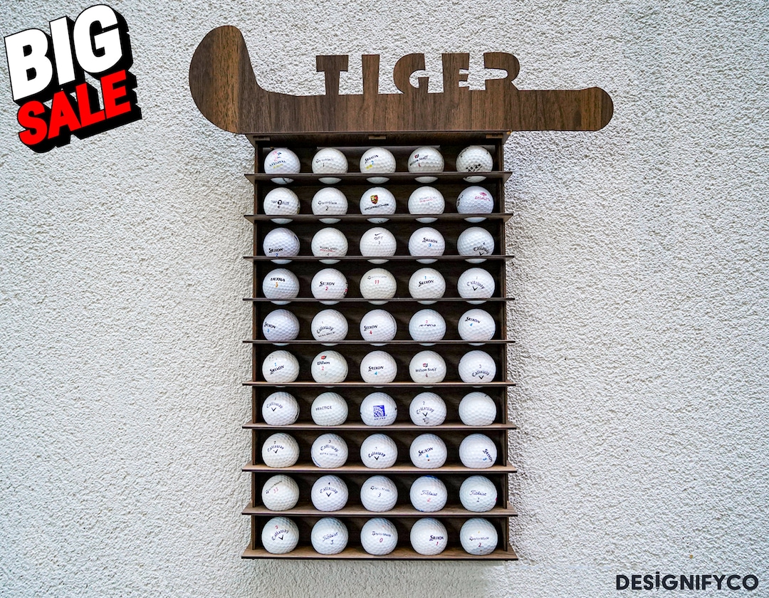 Personalized Golf Ball Display Case | Golf Gifts for Dad | Dad Golf ...