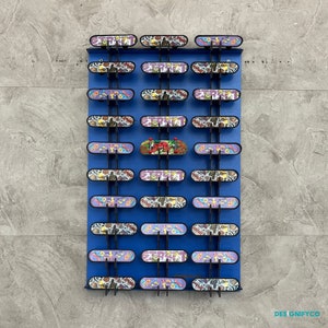 BEST Seller,fingerboard Display Case Wall Mounted With Color Options ...