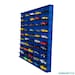 Blue 1:64 Toy Car Wall Shelf for 50 Cars,toy Car Display Case,matchbox ...