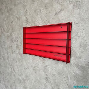 RED Casino Chip Display Case,poker Chip Holder,gambling Chip Display ...