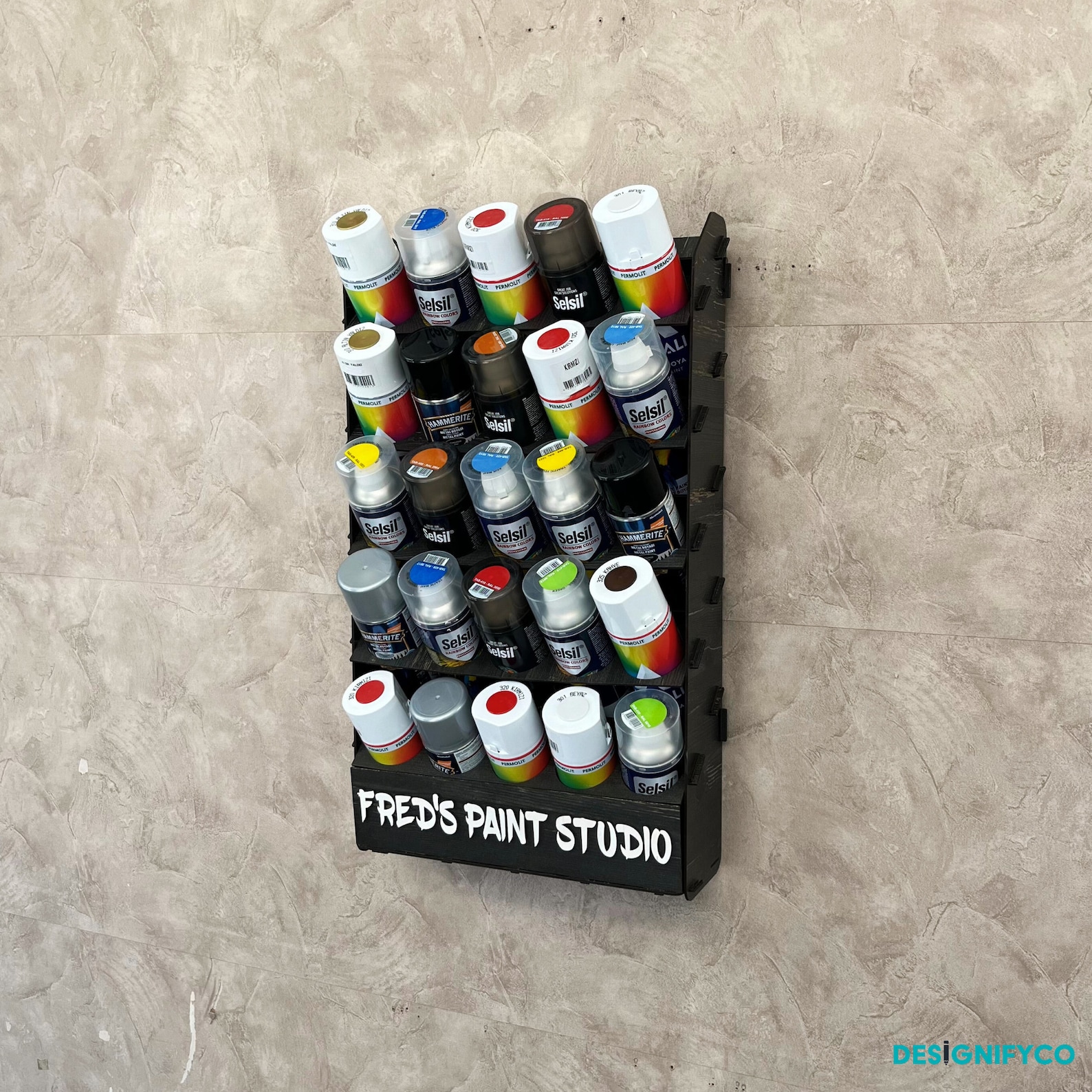 Customizable Sprey Can Holder,sprey Can Holder Rack,graffiti Maker Gift ...