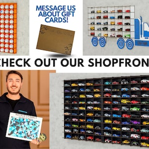 Slot Car Display Shelf 12 Color Options,slot Car Storage,slot Car Shelf ...