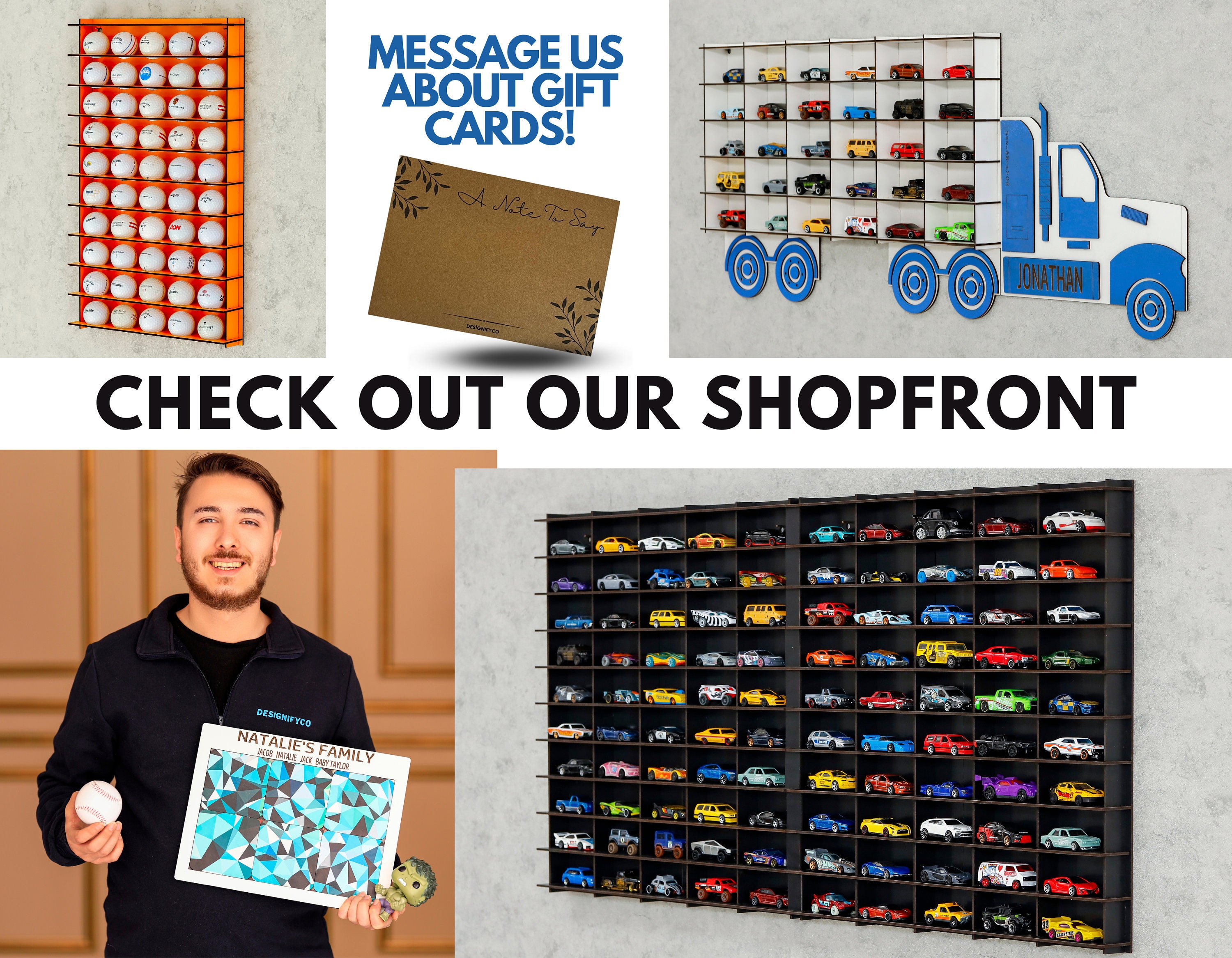 Slot Car Display Shelf 12 Color Options,slot Car Storage,slot Car Shelf ...