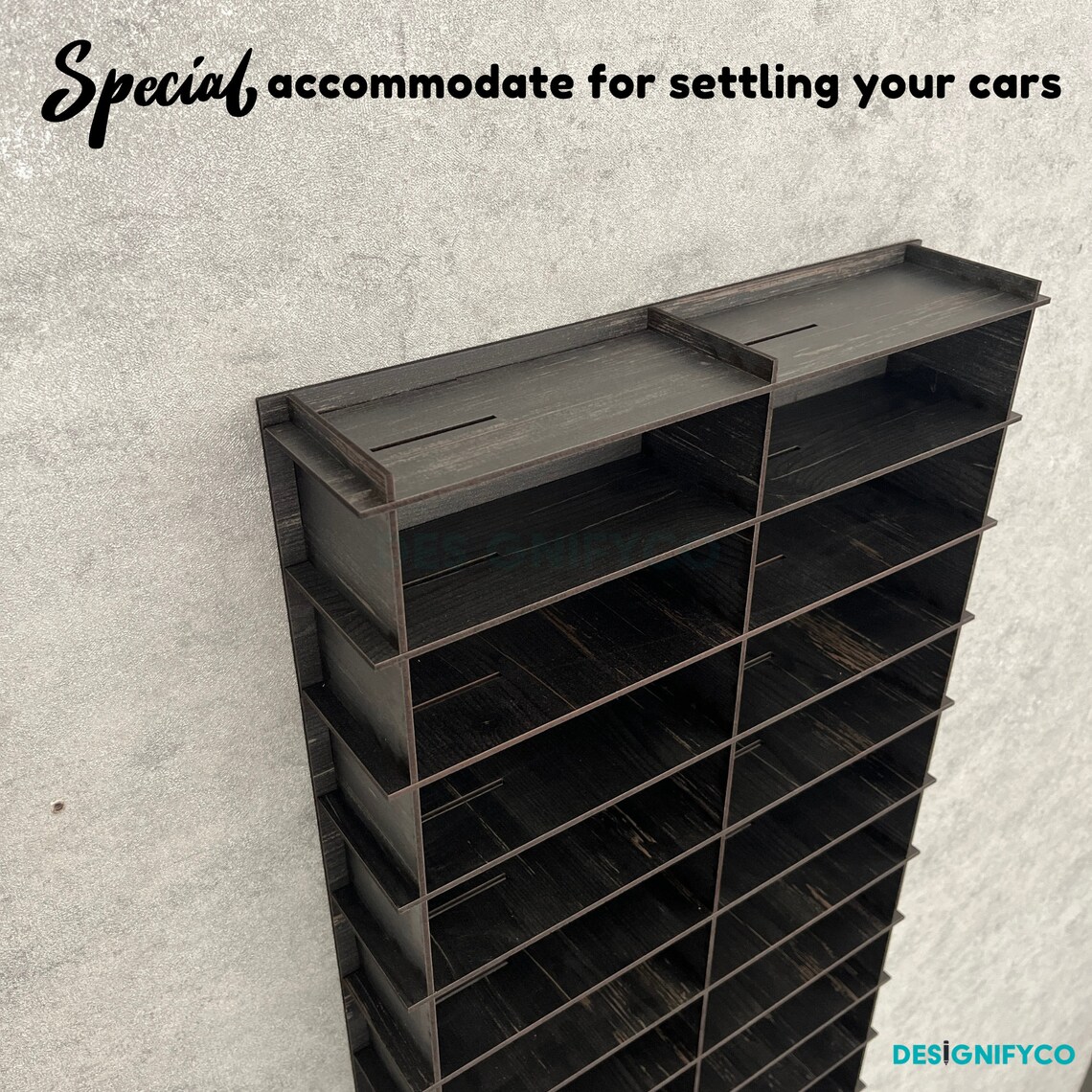 Slot Car Display Shelf 12 Color Options,slot Car Storage,slot Car Shelf ...