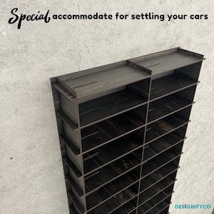 Slot Car Display Shelf 12 Color Options,slot Car Storage,slot Car Shelf ...